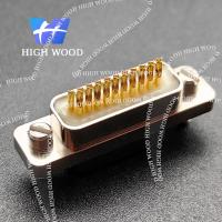 China Micro-D MWDM Solder Cup Connector 21 Pin Gold Plated TwistPin 24 AWG for sale