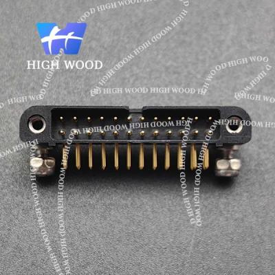 China Micro-D MWDM2L-37NSM Solder Cup Connector 37-Pin Gold-Plated TwistPin Shell for sale