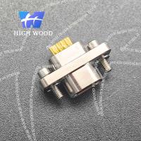 China Micro-D MWDM Solder Cup Metal Shell Connector MWDM2L-9TSM 9-Pin Gold-Plated TwistPin for sale