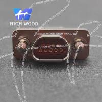 China Micro-D MWDM Solder Cup Metal Shell Connector MWDM2L-9TSM 9-Pin Gold-Plated TwistPin for sale