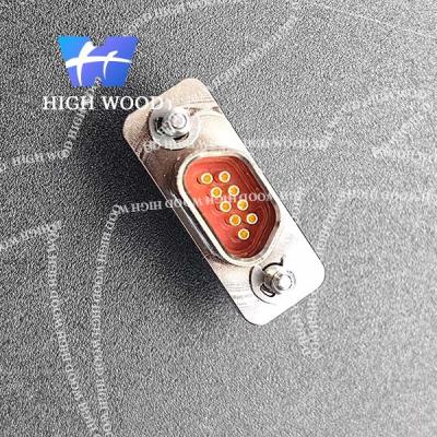 China Micro-D MWDM Solder Cup Metal Shell Connector MWDM2L-9TSM 9-Pin Gold-Plated TwistPin for sale