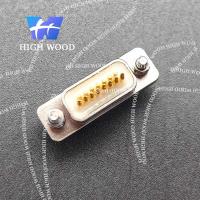 China Micro-D MWDM Solder Cup Connector MWDM2L-15NSP 15 Pin Gold-Plated TwistPin 24 AWG for sale