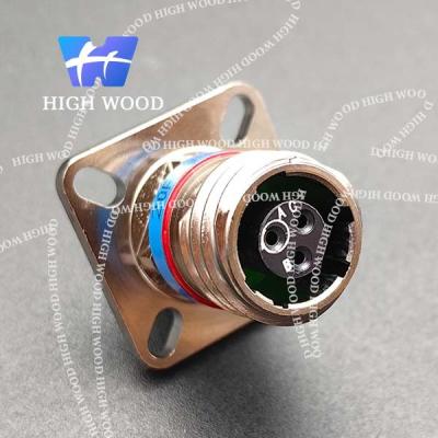 China MIL-DTL-38999 Series III D38999/20FA98SN Square Flange Receptacle 98-Pin Connector for sale