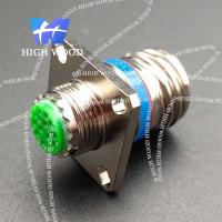 China MIL-DTL-38999 Series III D38999/20FB35PD Square Flange Receptacle 35-Pin Connector for sale