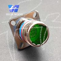 China MIL-DTL-38999 Series III D38999/20FB35PD Square Flange Receptacle 35-Pin Connector for sale