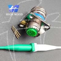 China MIL-DTL-38999 Series III D38999/20FB35PN Square Flange Receptacle 35-Pin Connector for sale
