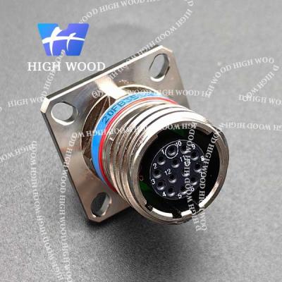 China MIL-DTL-38999 Series III D38999/20FB35SA Square Flange Receptacle 35 Contacts for sale