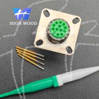 China MIL-DTL-38999 Series III D38999/20FB35SA Square Flange Receptacle 35 Contacts for sale