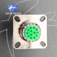 China MIL-DTL-38999 Series III D38999/20FB35SA Square Flange Receptacle 35 Contacts for sale