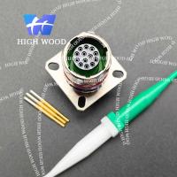 China MIL-DTL-38999 Series III D38999/20FB35SB Square Flange Receptacle 35 Contacts 5A-40A for sale