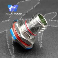 China MIL-DTL-38999 Series III Connector D38999/24KA35PN - 35 Contacts, Stainless Steel, 500 Cycle Endurance for sale