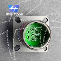 China MIL-DTL-38999 Series III D38999/20WB99PN Square Flange Receptacle 99-Pin Connector for sale
