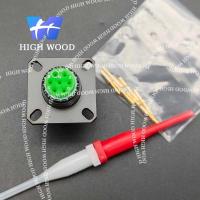 China MIL-DTL-38999 Series III D38999/20WB99PN Square Flange Receptacle 99-Pin Connector for sale
