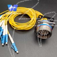 China J599A8 ARINC801 Optical Fiber Connector with 1.25mm Ceramic Pin and -55°C to +125°C Temperature Range for sale