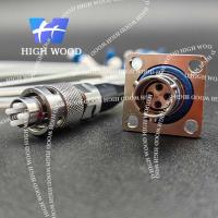 China J599A8 ARINC801 Optical Fiber Connector with 1.25mm Ceramic Pin and -55℃ to +125℃ Temperature Range for sale