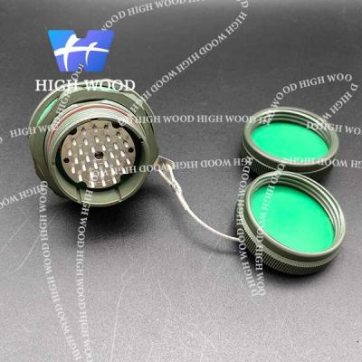 China J599A8 ARINC801 Optical Fiber Connector with 1.25mm Ceramic Pin, -55℃ to +125℃ Temperature Range for sale