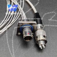 China JYS Series Optical Fiber Connectors with 3-Button Positioning and Ceramic Alignment for Military Applications for sale