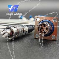 China JYS Series Optical Fiber Connectors with 3-Button Positioning and Ceramic Alignment for Military Applications for sale