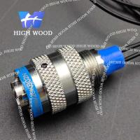 China J599A6/26KB02N Optical Fiber Connector with 1.25mm Ceramic Pins, -55℃ to +125℃ Operating Range for sale