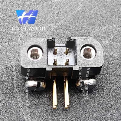 China HW-M80-5410442 Aerospace Connector 04-50 Contacts Gold Plated 1200V AC DC for sale