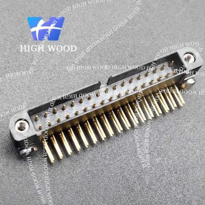 China HW-M80-5413442 Aerospace Connector 3A 500 Cycles Gold Plated Contacts for sale
