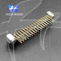 China HW-M80-5413442 Aerospace Connector 3A 500 Cycles Gold Plated Contacts for sale