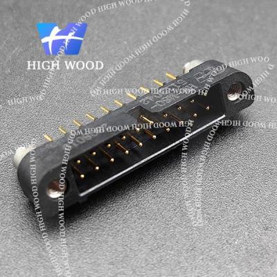 China HW-M80-5112042 Aerospace Connector 3A 1200V AC/DC Gold Plated Contacts for sale