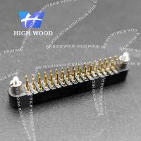 China HW-M80-5113442 Aerospace Connector 3A 500 Cycles Gold Plated Contacts for sale
