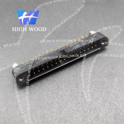 China HW-M80-5113442 Aerospace Connector 3A 500 Cycles Gold Plated Contacts for sale