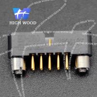 China HW-M80-5101022 Vertical 2 Row Connector 1200V AC/DC 3A Aerospace Grade for sale