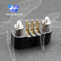 China HW-M80-5110642 Aerospace Connector 3A 500 Cycles Gold Plated for sale