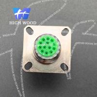 China MIL-DTL-38999 Series III D38999/20FB35SD Square Flange Receptacle 35 Contacts for sale