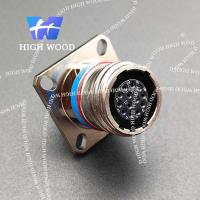 China MIL-DTL-38999 Series III D38999/20FB35SD Square Flange Receptacle 35 Contacts for sale