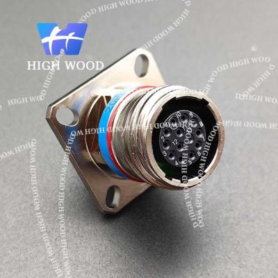 China MIL-DTL-38999 Series III D38999/20FB35SD Square Flange Receptacle 35 Contacts for sale