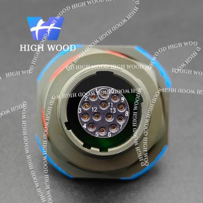 China MIL-DTL-38999 Series III D38999/24WB35SCA Jam Nut Receptacle 35-Pin Connector for sale