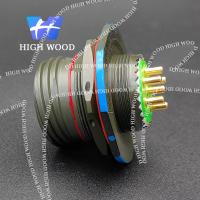 China MIL-DTL-38999 Series III D38999/24WE06SCN Jam Nut Receptacle 6-Pin Crimp Socket for sale