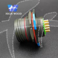 China MIL-DTL-38999 Series III D38999/24WE06SCA Jam Nut Receptacle 6-Pin Connector for sale