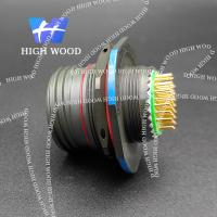 China MIL-DTL-38999 Series III D38999/24WE35SCN Jam Nut Receptacle Connector 48mm Shell for sale