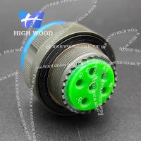 China MIL-DTL-38999 Series III D38999/26WE6SA Circular Connector 5 Key 3 Head Thread Quick Connect for sale
