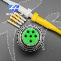 China MIL-DTL-38999 Series III D38999/26WE6SA Circular Connector 5 Key 3 Head Thread Quick Connect for sale