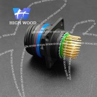 China MIL-DTL-38999 Series III D38999/20WE35SLN Circular Connector 5 Key 3 Head Thread Quick Connect for sale