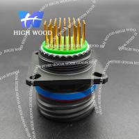 China MIL-DTL-38999 Series III D38999/20WE35SLN Circular Connector 5 Key 3 Head Thread Quick Connect for sale