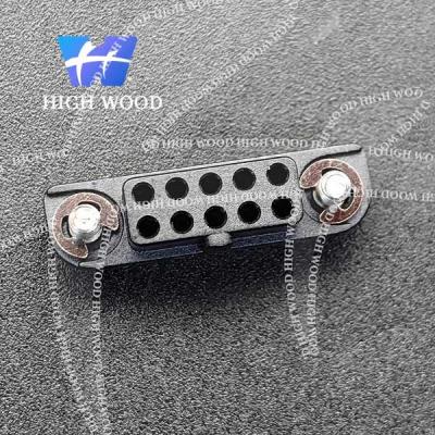 China HW-CMM Connector HW-222C10M16 2mm Pitch Stainless Steel 800V AC/DC for sale
