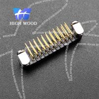 China HW-M80 2mm Pitch Rectangle Connector 1200V AC/DC for Aerospace Avionics Defense for sale
