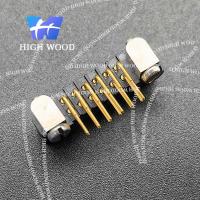 China HW-M80 2mm Pitch Rectangular Connector 1200V AC DC 3A Aerospace Avionics Defense for sale