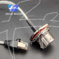 China YW1-23F01S02 Metal High-Speed Circular RJ45 Connector 600V 3-25A with -55°C to +125°C Operating Temperature for sale