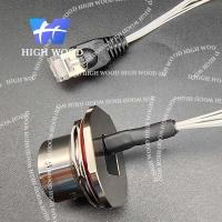 China YW1-23F01S02 Metal High-Speed Circular RJ45 Connector 600V 3-25A with -55°C to +125°C Operating Temperature for sale