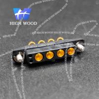 China HW-M80 Micro-D Connector 4D10205F1 04 325 00 000 for Aerospace Defense Avionics for sale