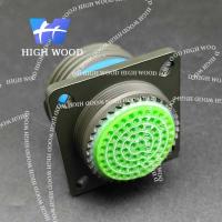 China MIL-DTL-38999 Series III D38999/20WG35SB Square Flange Receptacle 35 Contacts for sale