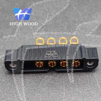 China HW-M80 5C10405M1 Connector 800V Aerospace Grade Copper Alloy Gold Plating for sale